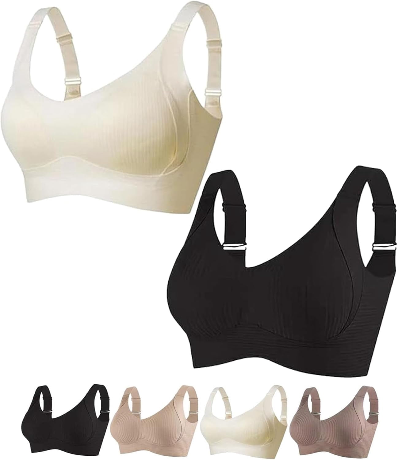 Yifare Invisible Lift Bra, Yifare Bras for Older Women, Adjustable ...