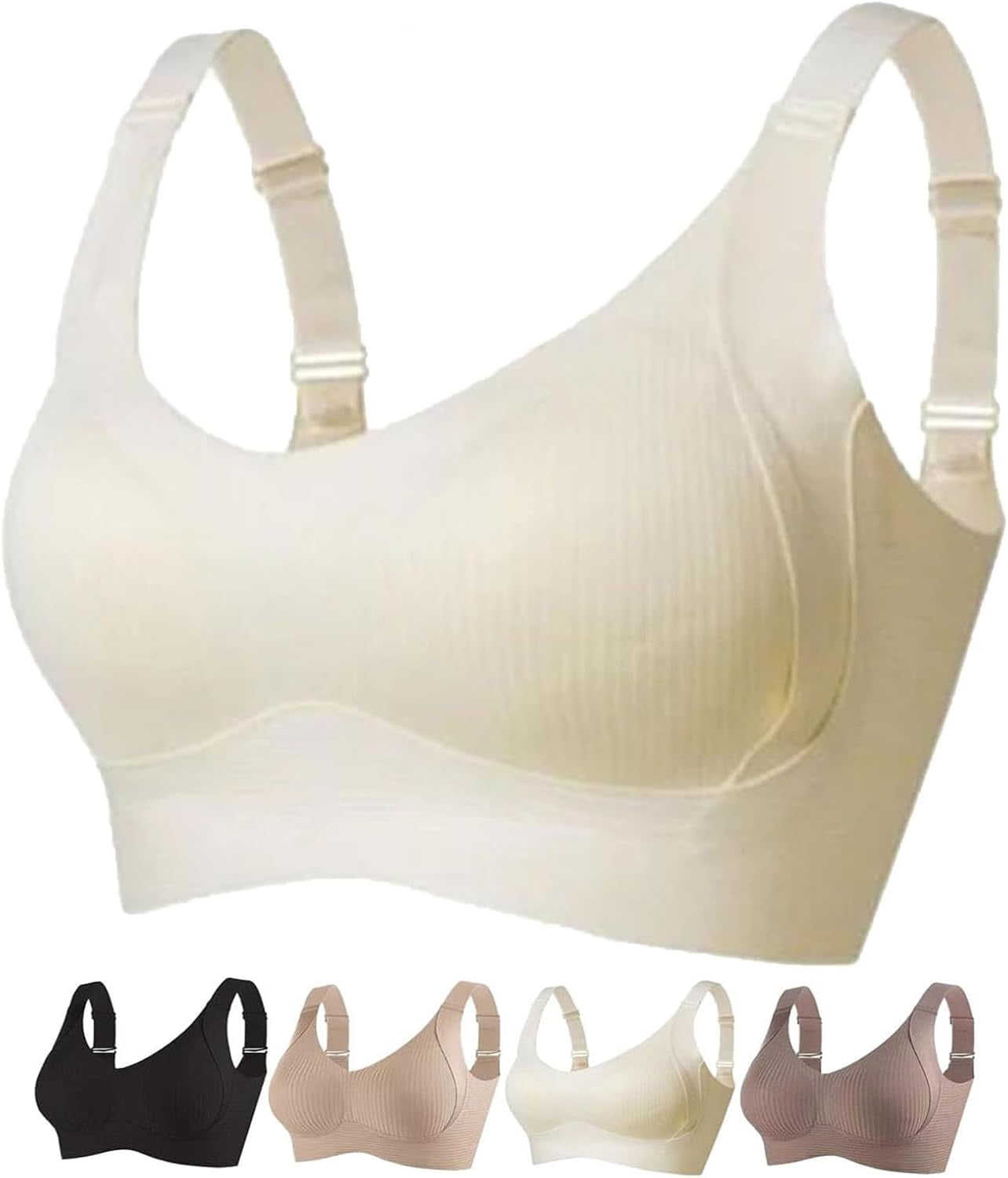 Yifare Invisible Lift Bra, Yifare Bras for Older Women, Adjustable ...