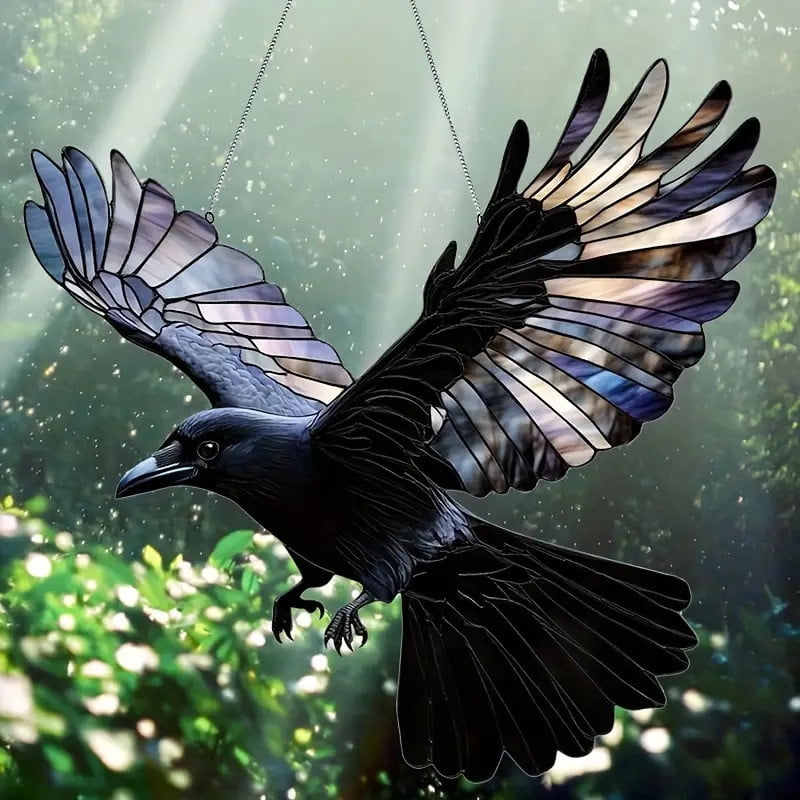 Yifare Spirit Birds, Sheremart Spirit Birds, Acrylic Owl Suncatcher ...