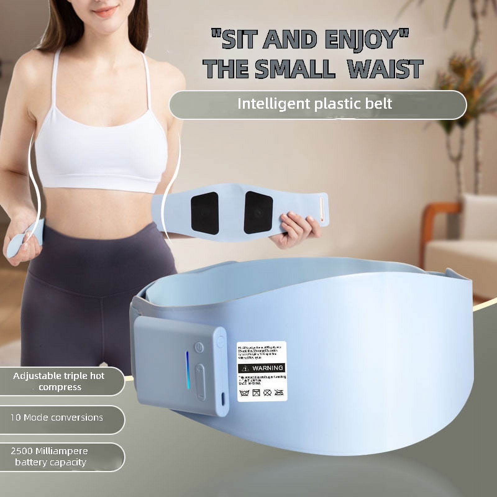 Yiget Heating EMS Abdominal Muscle Stimulator Electric ABS Trainer ...