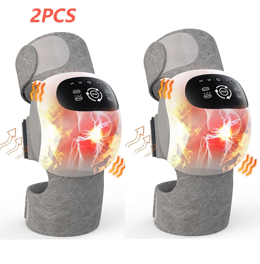 Yiget Wireless Knee Massager, Intelligent Vibration Massage and Airbag ...
