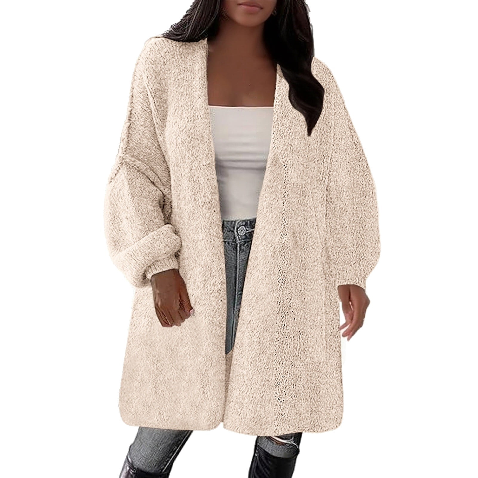 Yigetop Fall Coats for Women 2025, Long Cardigan Sweaters for Women ...