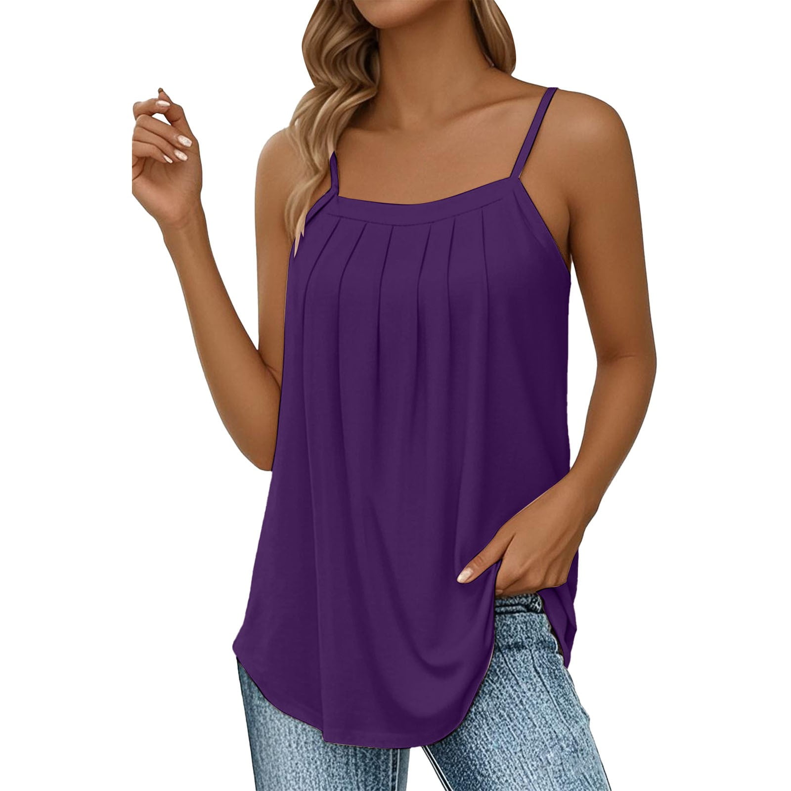 Yigetop Tank Tops Women, Summer Tank Tops for Women 2025 Loose Fit ...