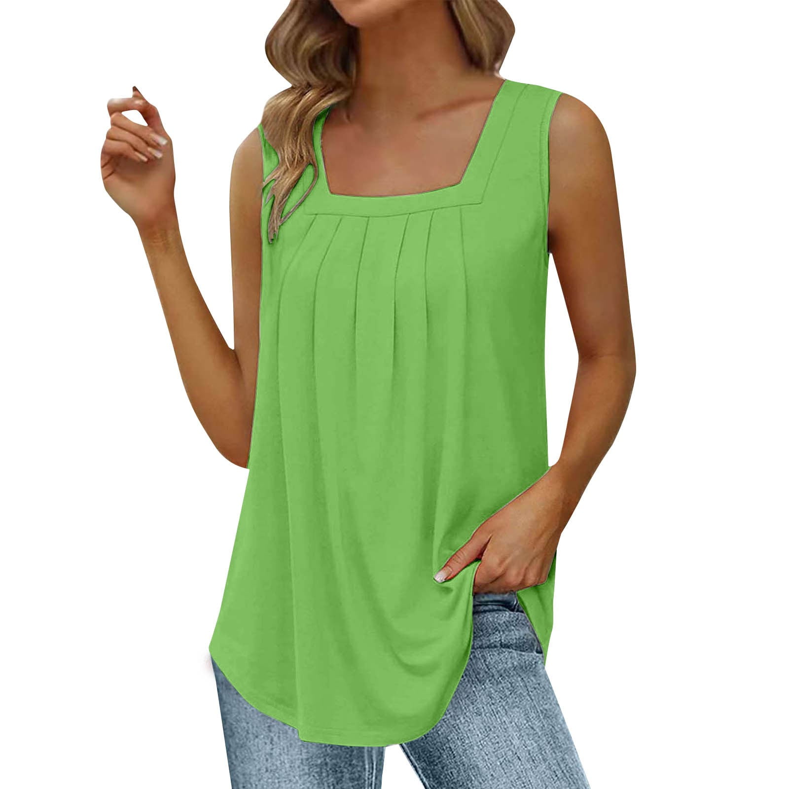 Yigetop Womens Summer Tops, Summer Tank Tops for Women 2025 Loose Fit ...