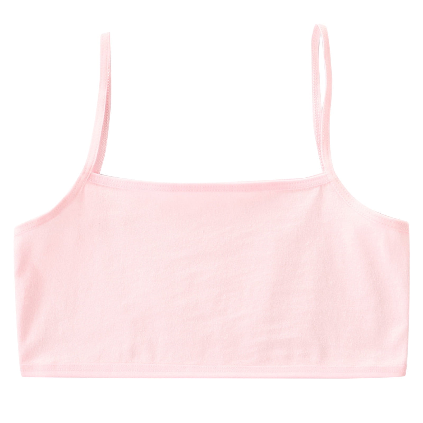 Yigsgc Girls' Training Bra Cotton Stretch Seamless Bralette Starter ...