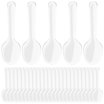 PLASTICPRO Premium Heavy Duty Disposable Soup Spoons, Everyday Use ...