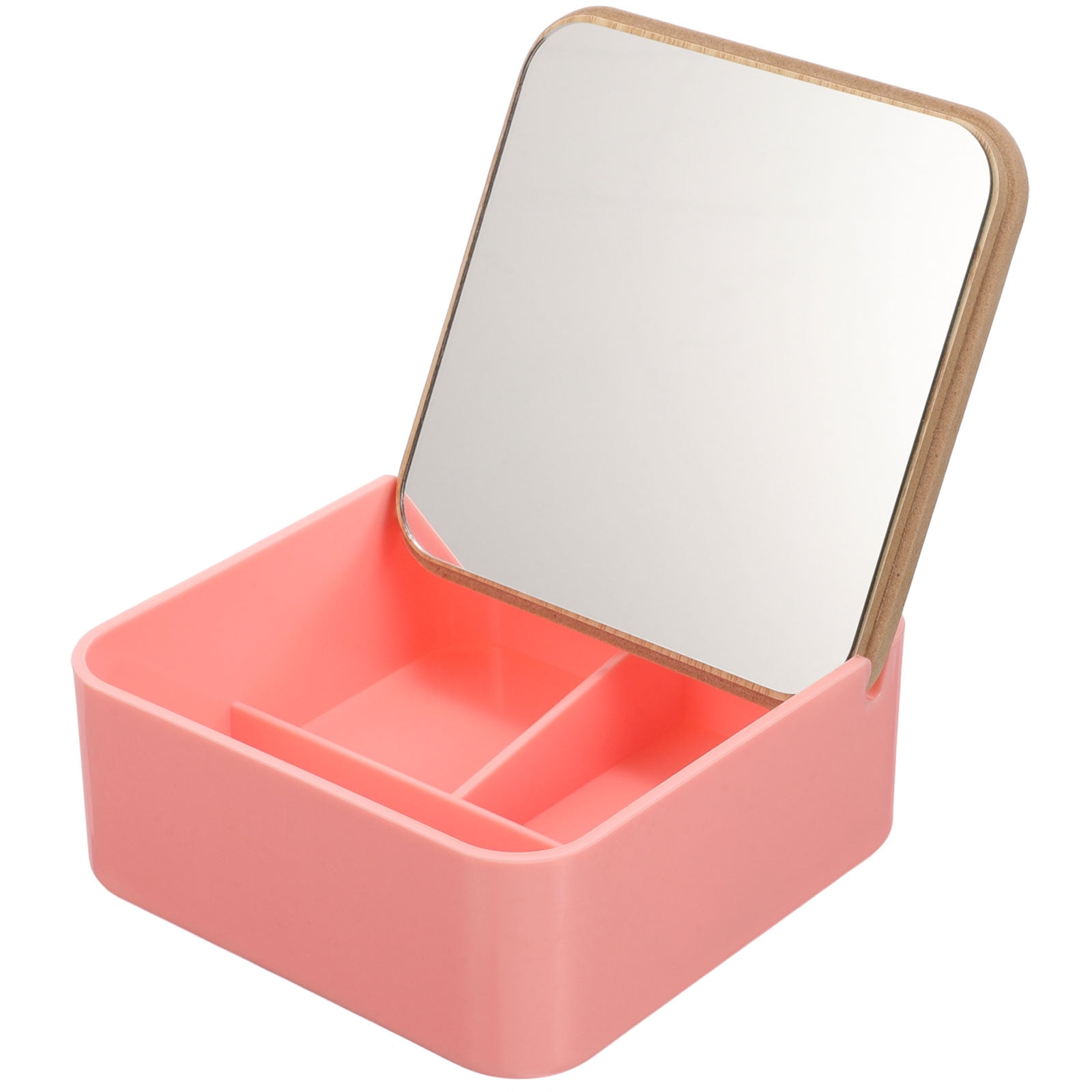 Yihong Desktop Vanity Mirror Standable Clamshell Makeup Mirror Box ...