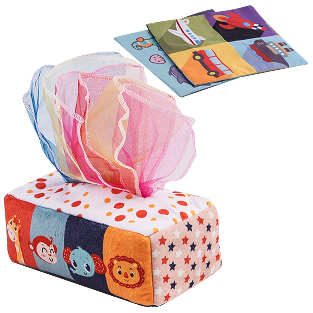 Yihong Simulation Tissue Box Baby Tissue Toy Early Educational ...