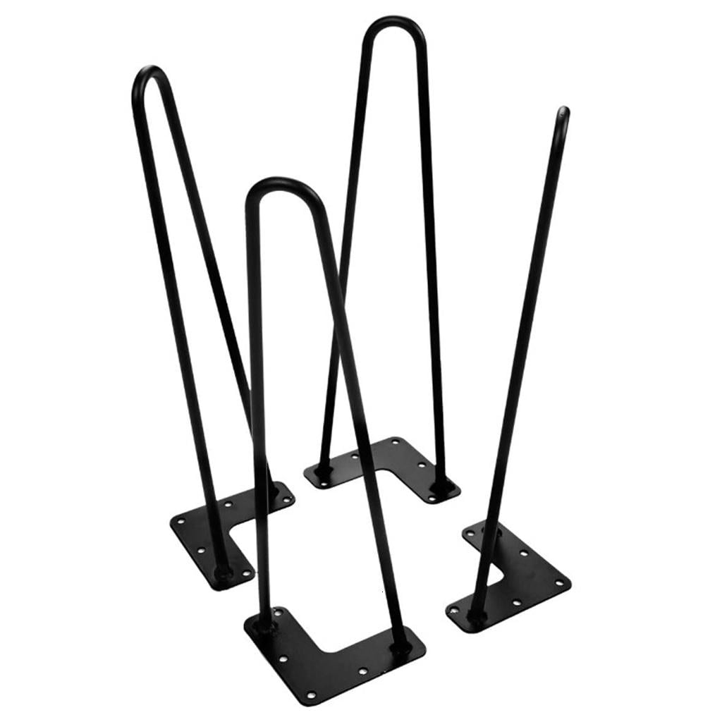 Yihuala 4 Pieces Iron Furniture Legs Replacement Feet Metal Sofa Bed ...
