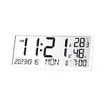 Yihuala Battery Powered Digital Clock Versatile Bedroom Desktop Clock ...