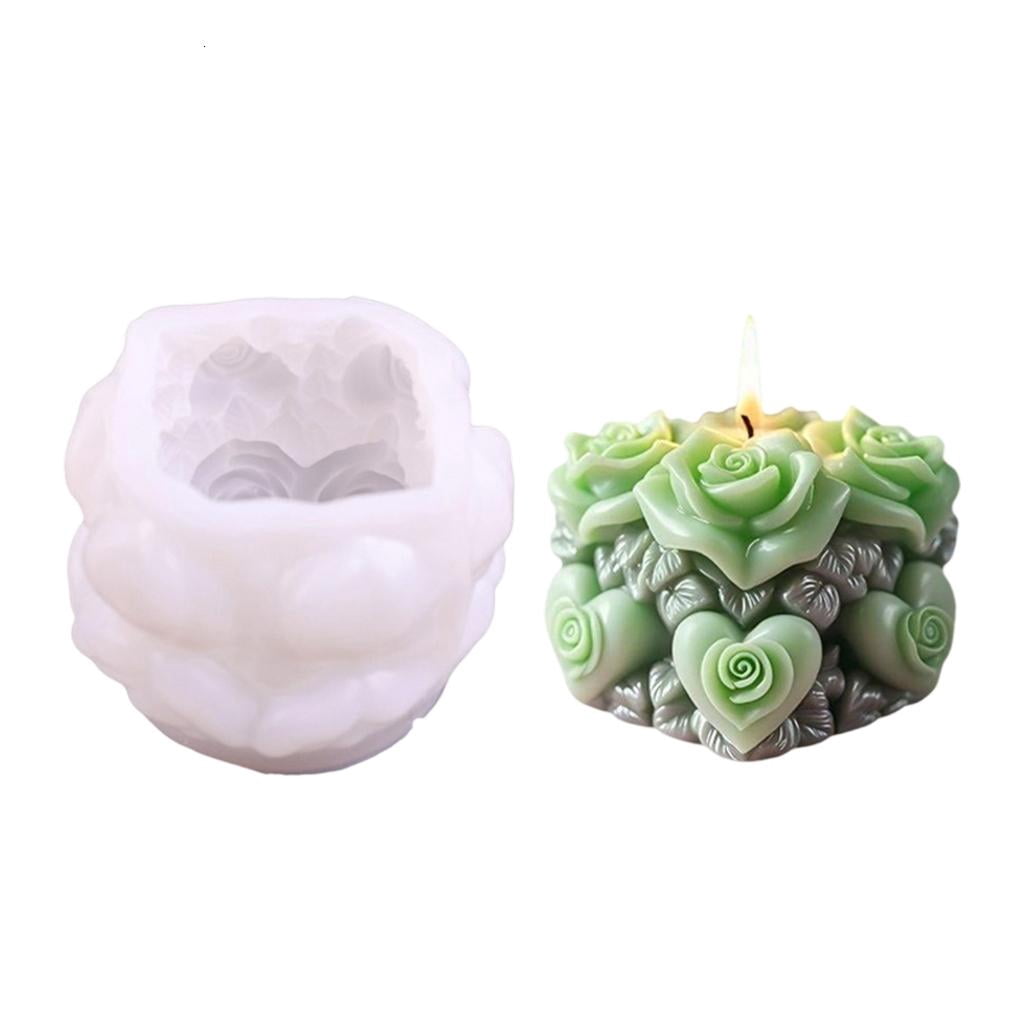 Yihuala Food Grade Silicone Rose Flower Making Mold Soap Making For And ...