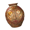 Yihuala High Grade Artistic Resin Vase Displaying Complex Human Figure ...