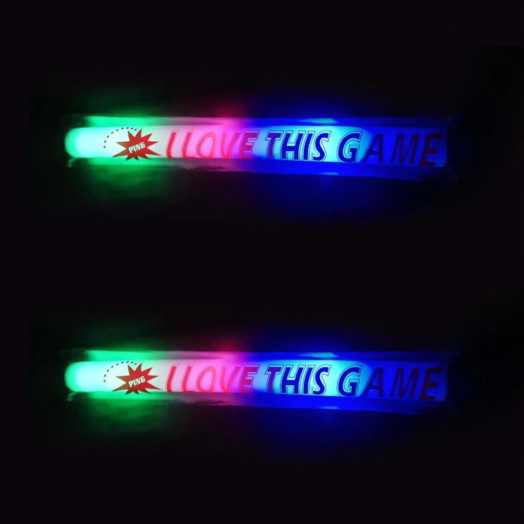 Yihuala LED Glow Stick Bulk Rainbows Effect Glow Batons Great For Dance ...