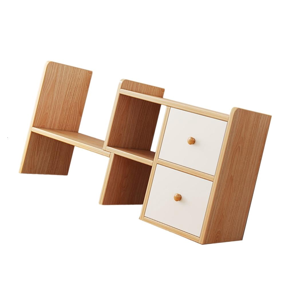 Yihuala Multiple Use Wood Display Stand Desktop Bookcase with ...