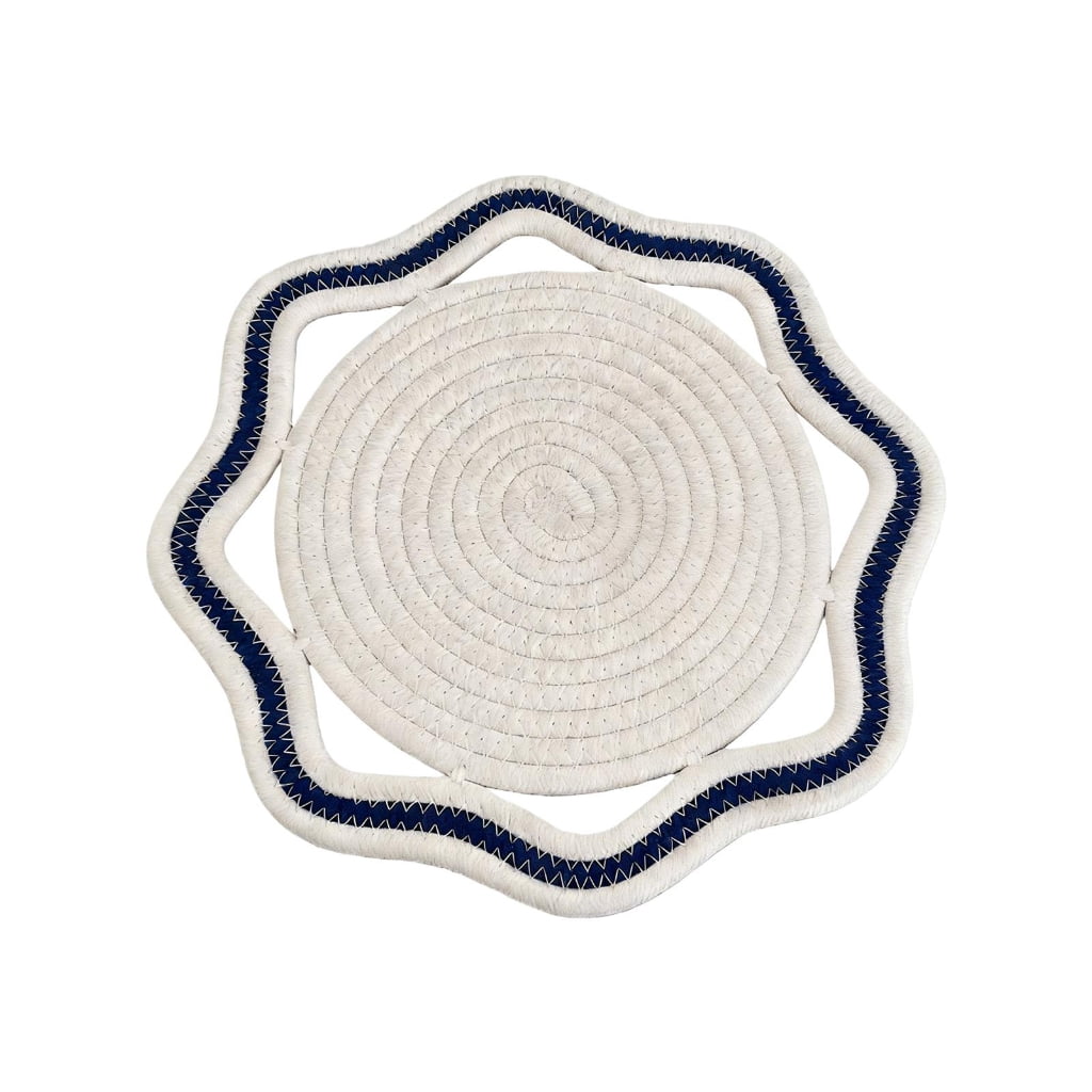 Yihuala Octagonal Table Mat Nonwoven Placemat Heat Resistant Dining ...