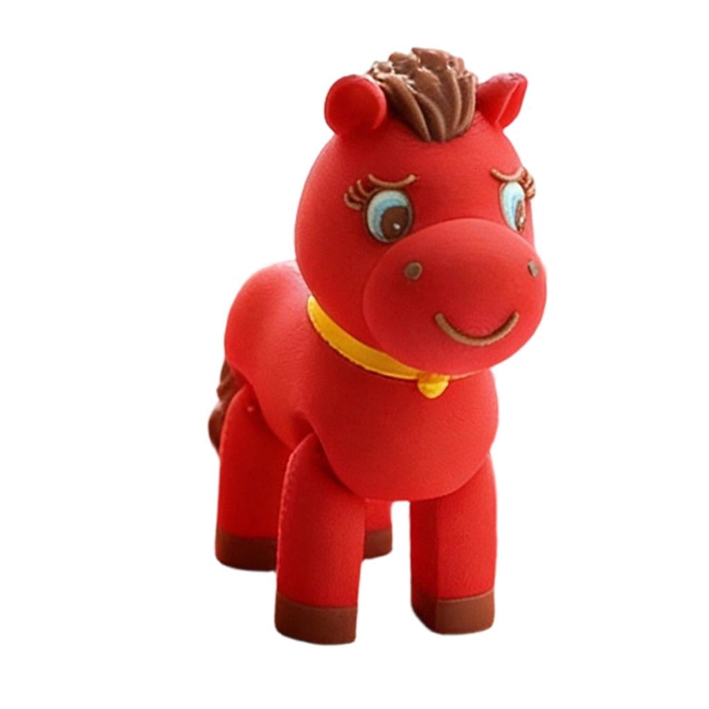 Yihuala Year of Horse Figurine Statue With Changeable Expression ...