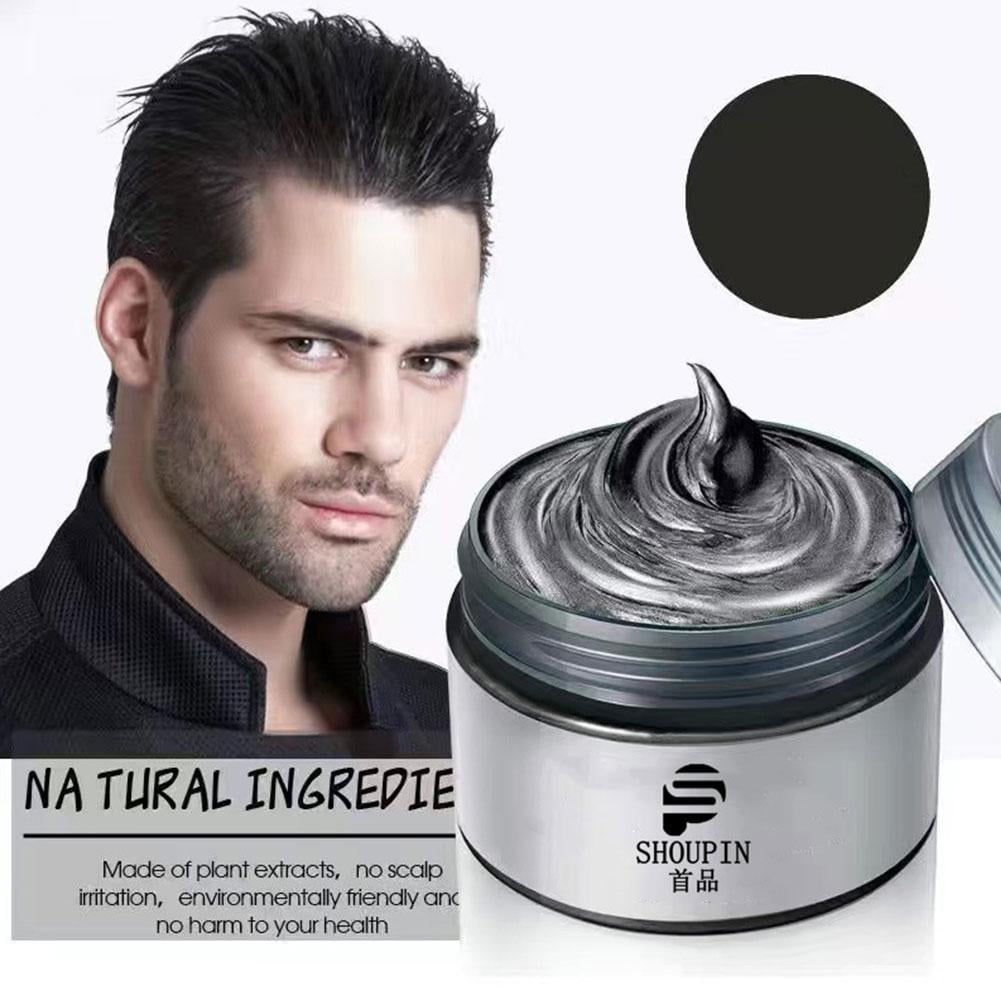 Yiinxianng Hair Color Wax d DIY e Cream 100ml isex Washable Modeling ...