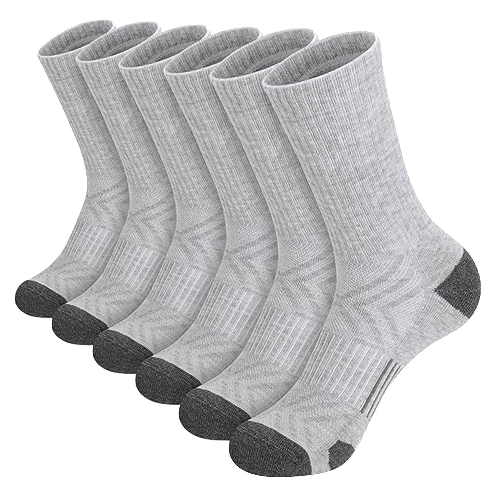 FADAACAI compression socks men Men's Basketball Socks Solid Color Short ...