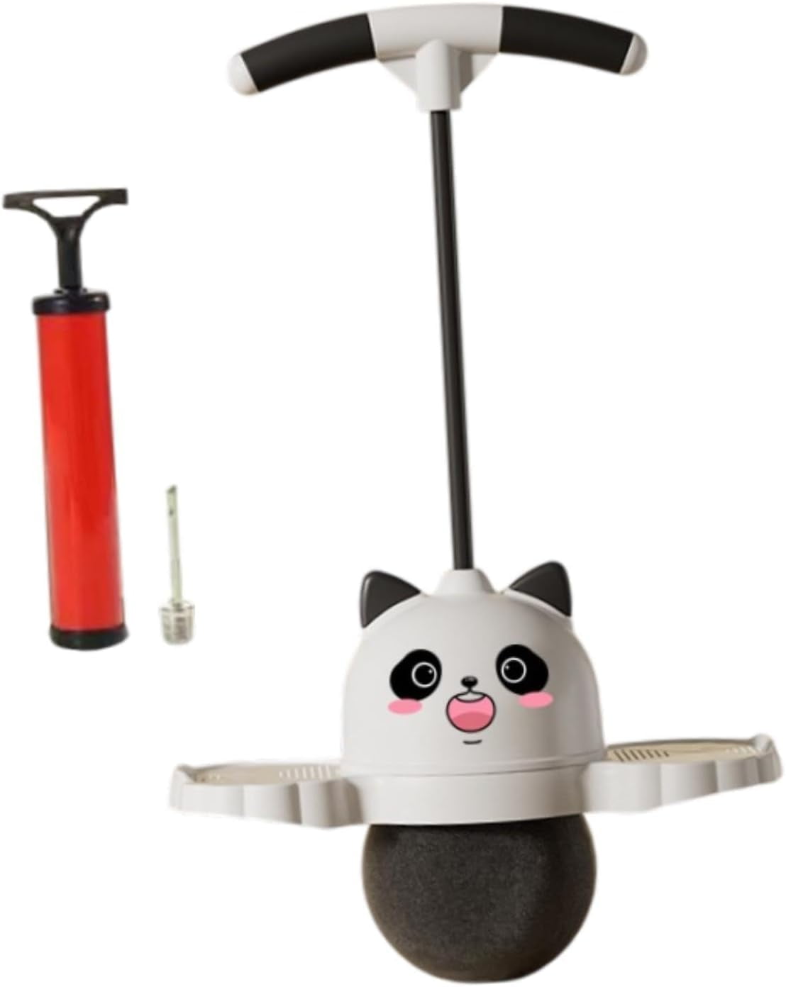 Yiju Panda Shape Pogo Ball with Handle Pogo Jump Toy Kids Bouncing Ball ...