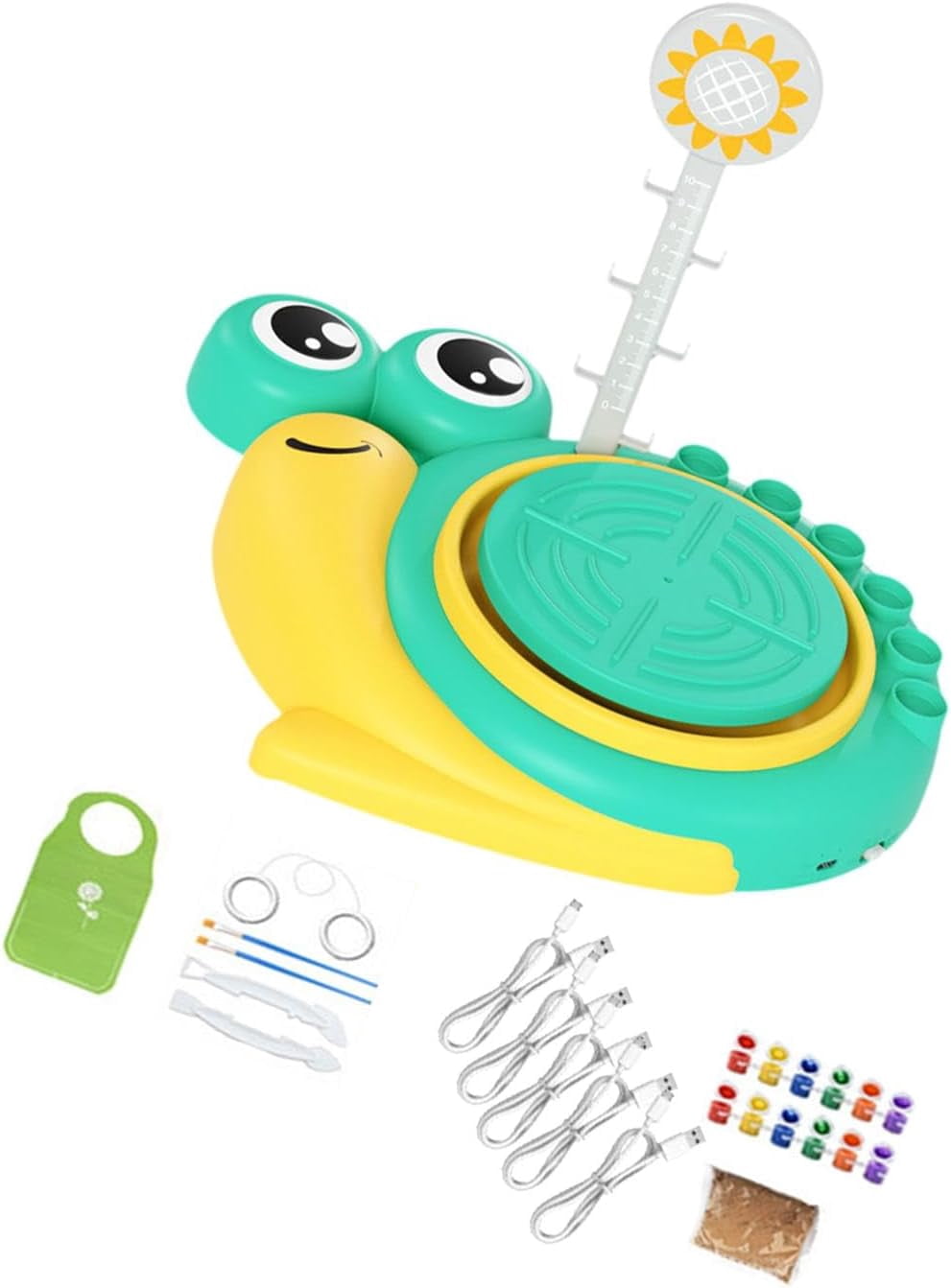 Yiju Pottery Wheel Kit with Clay and USB Cord Artist Studio for ...