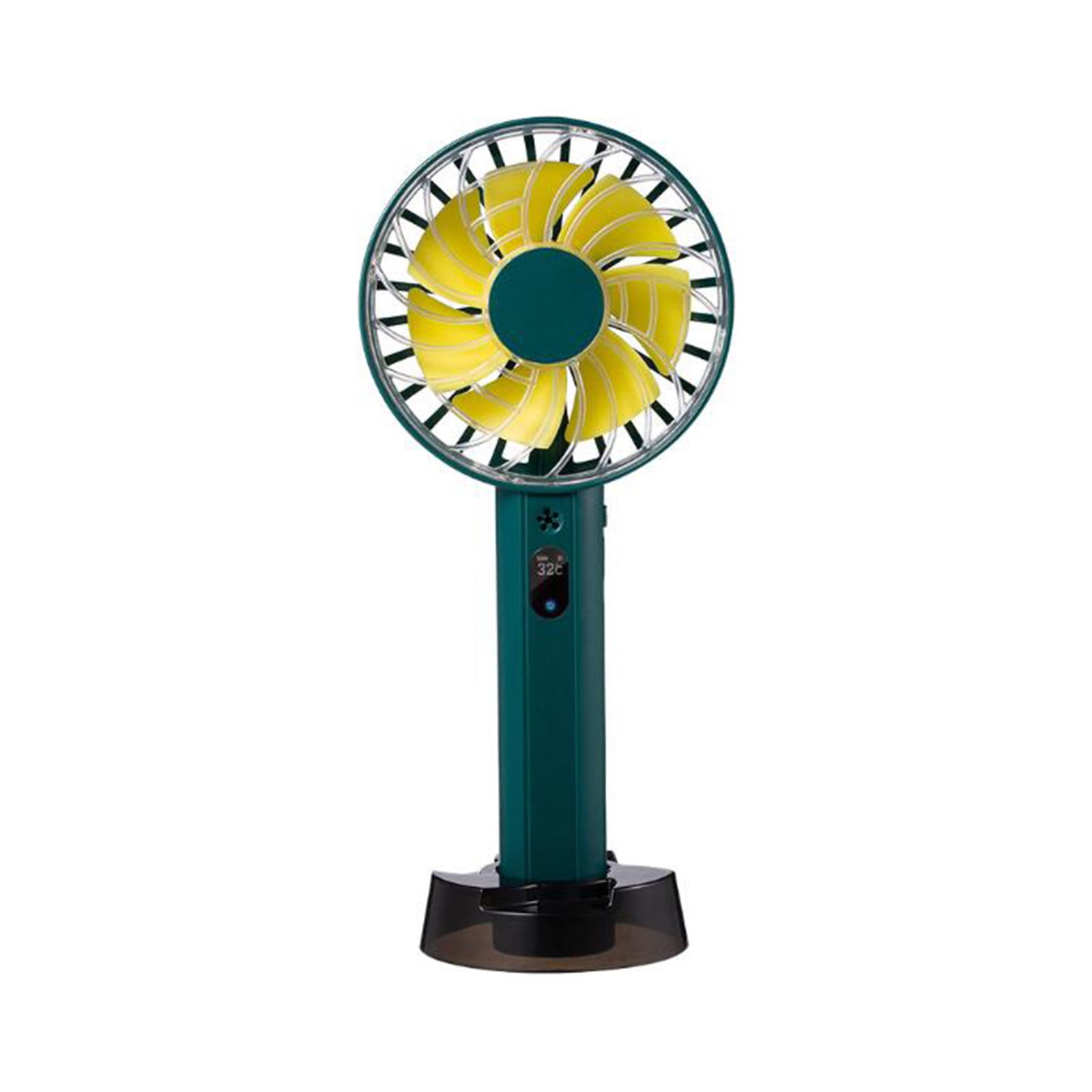 Yika Clearance Fans 2021 Portable Usb Digital Display Negative Handheld ...