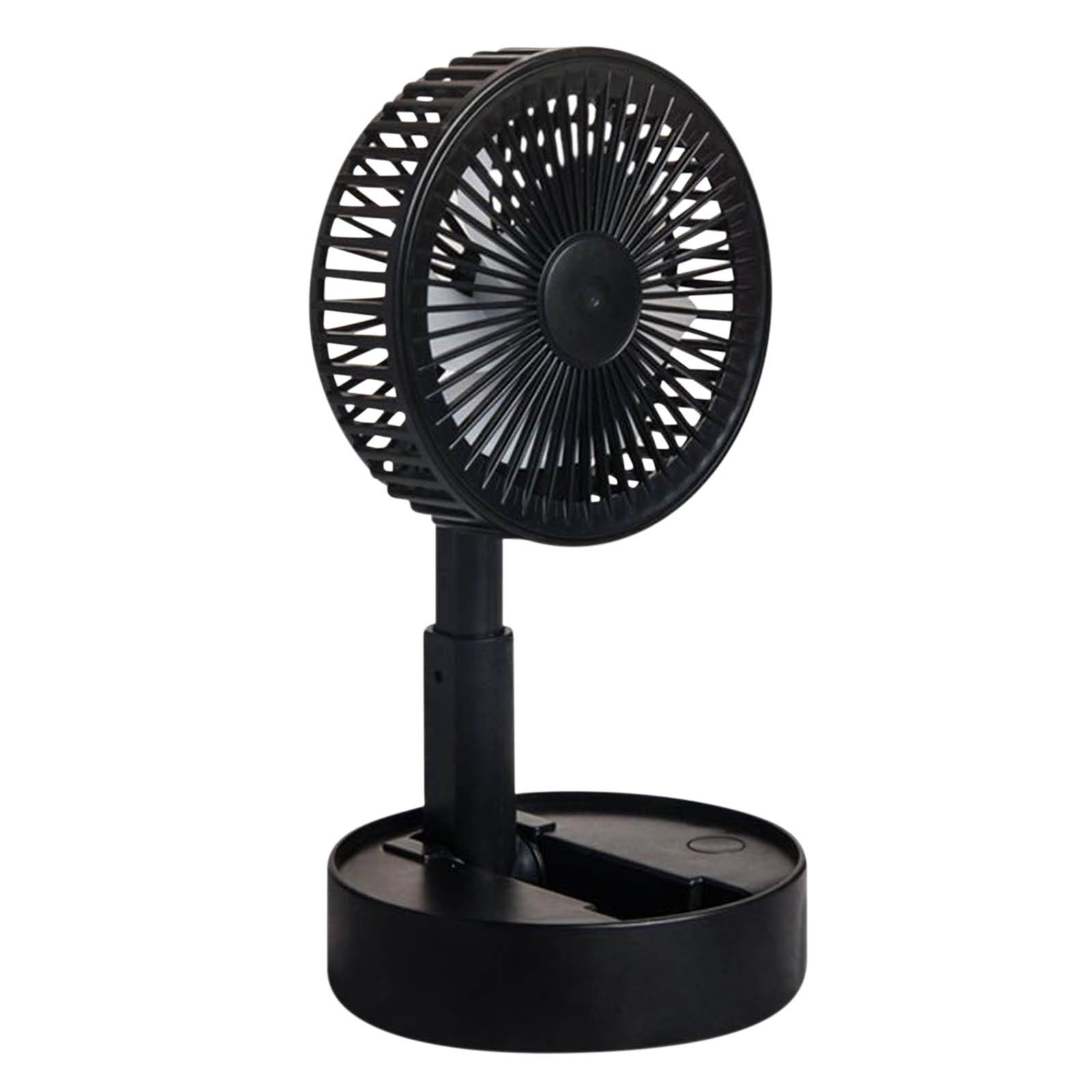 Yika Clearance Fans Battery Operated Portable Foldable Standing Fan Rechargeable USB Personal ...