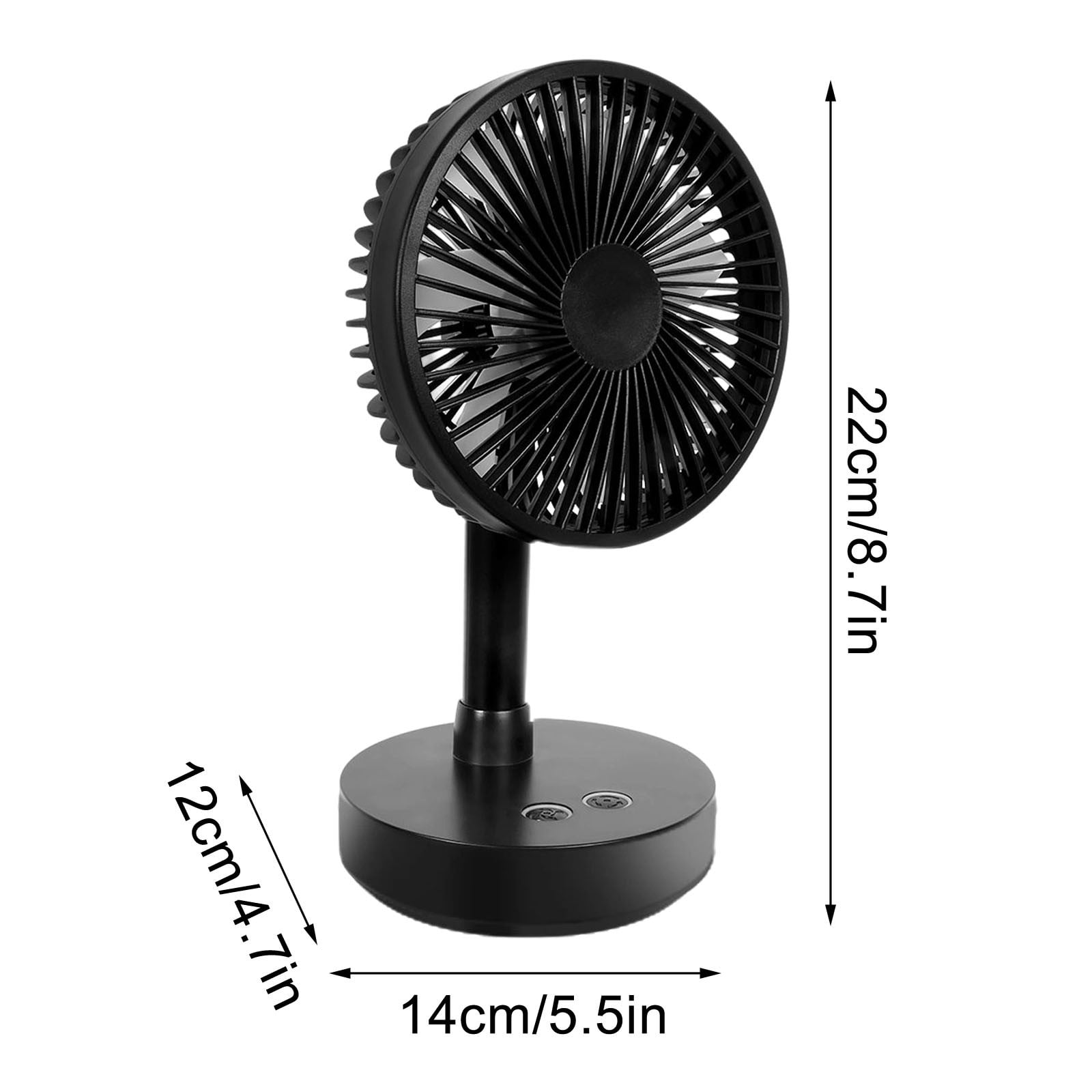 Yika Clearance Fans Small Shaking Fan Silent Office Desk Small Portable ...