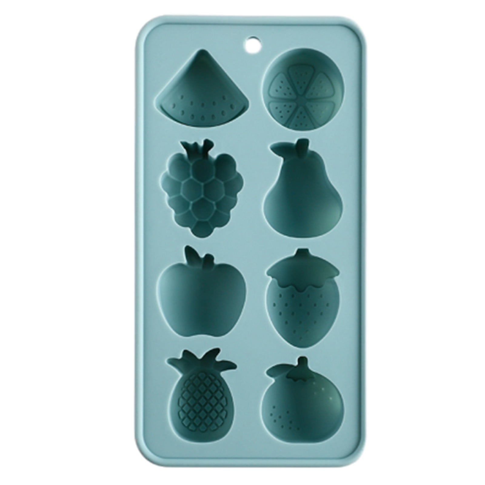 Yika Clearance Ice Cube Trays Ice Compartments Fruit Shapes Are For Cocktails And Whisky Making ...