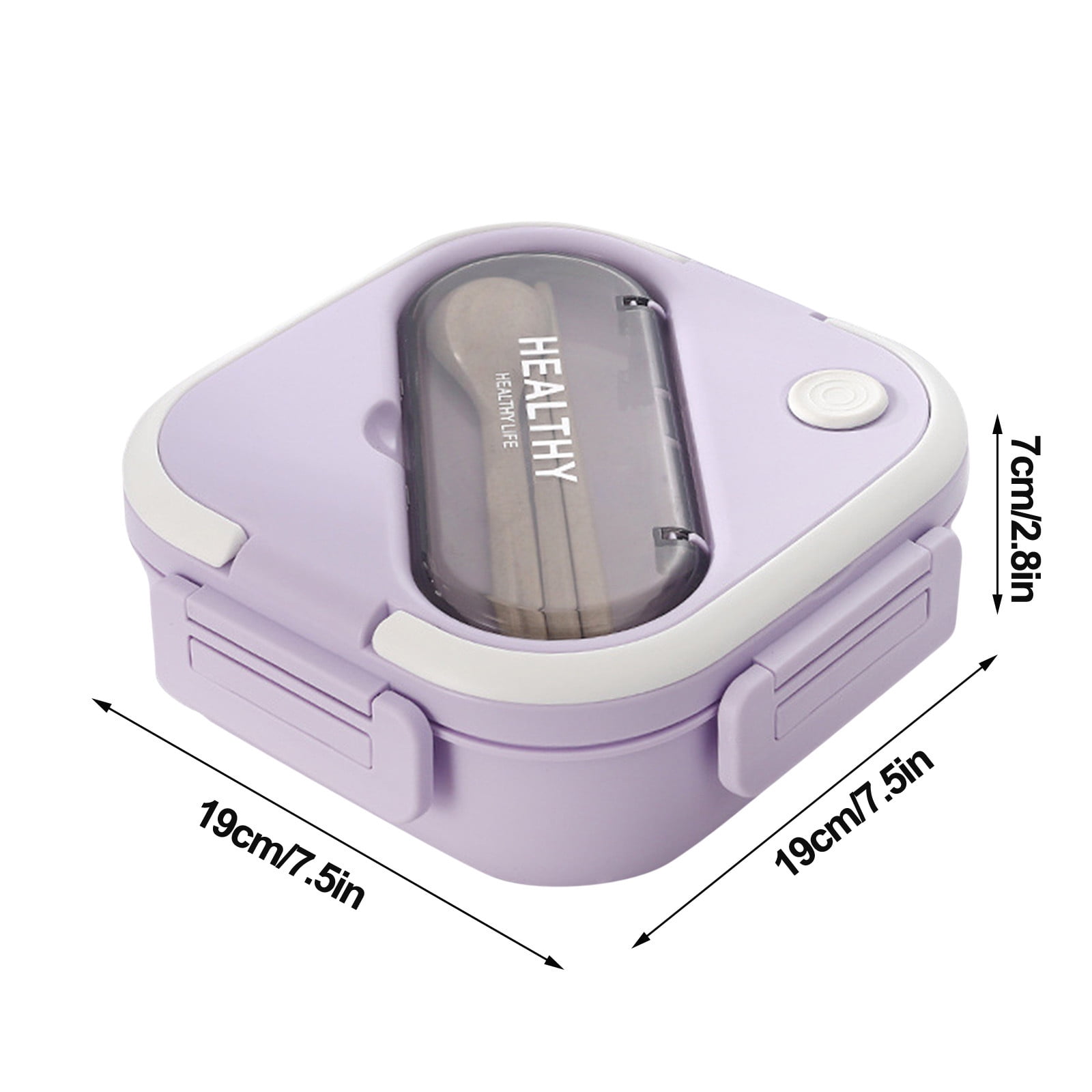 Yika Divided Bento Box For Adults, Lunch Box For Office Workers,-layer ...