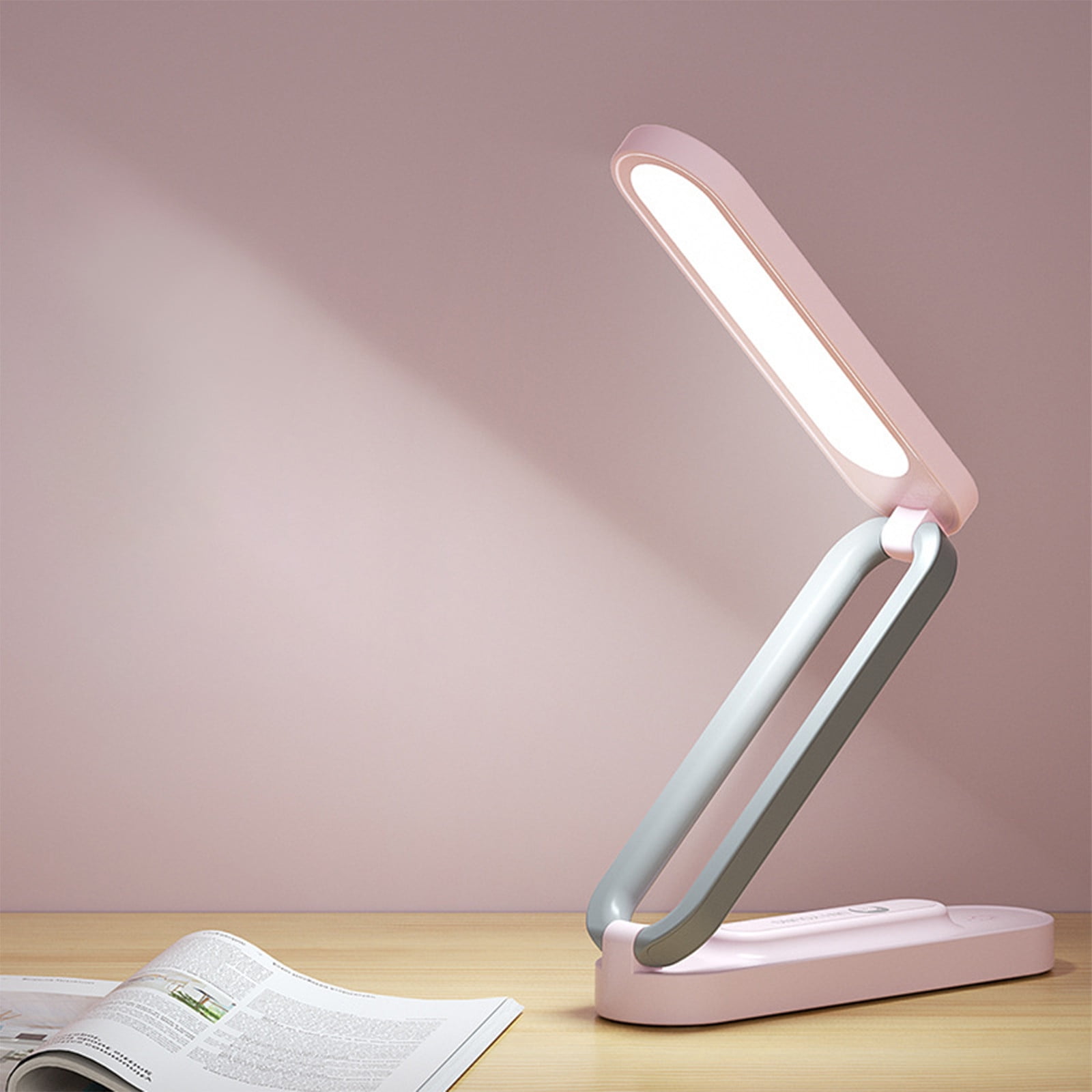 Yika Folding Storage Table Lamp Eye Protection Learning Charging And ...