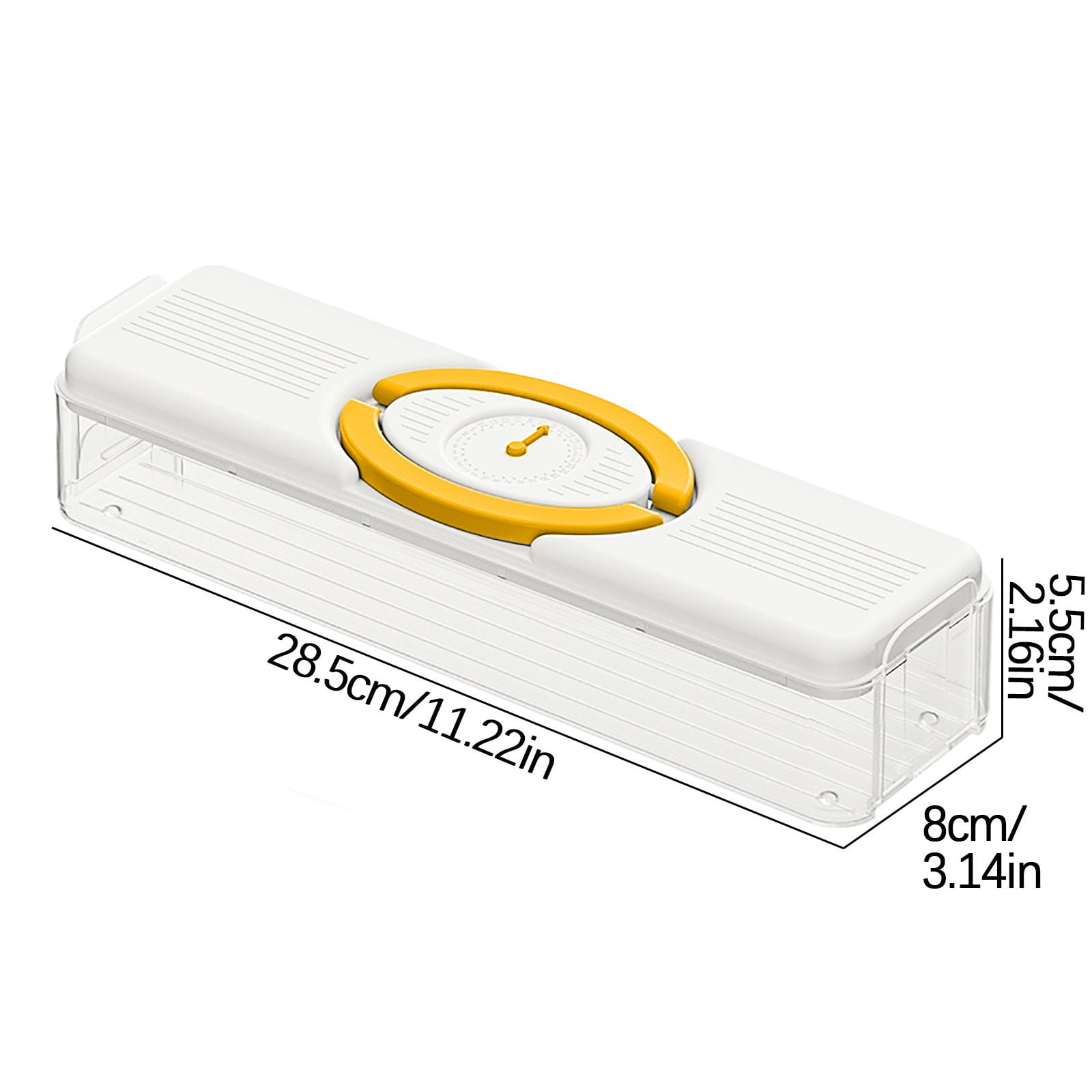 Yika Household Multi-layer Frost Dumplings Box Dumplings Eggs Box Side Door Fresh-keeping Box ...