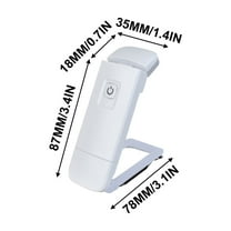 USB Rechargeable Book Light LED Reading Lamp Flexible Clip-On Light ...