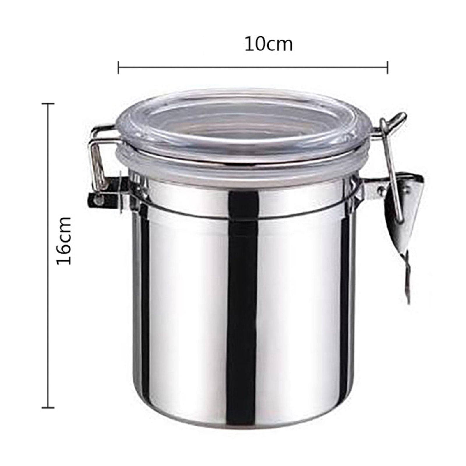 Yika Stainless Steel Food Sealed Preservation Jar Milk Powder Coffee ...