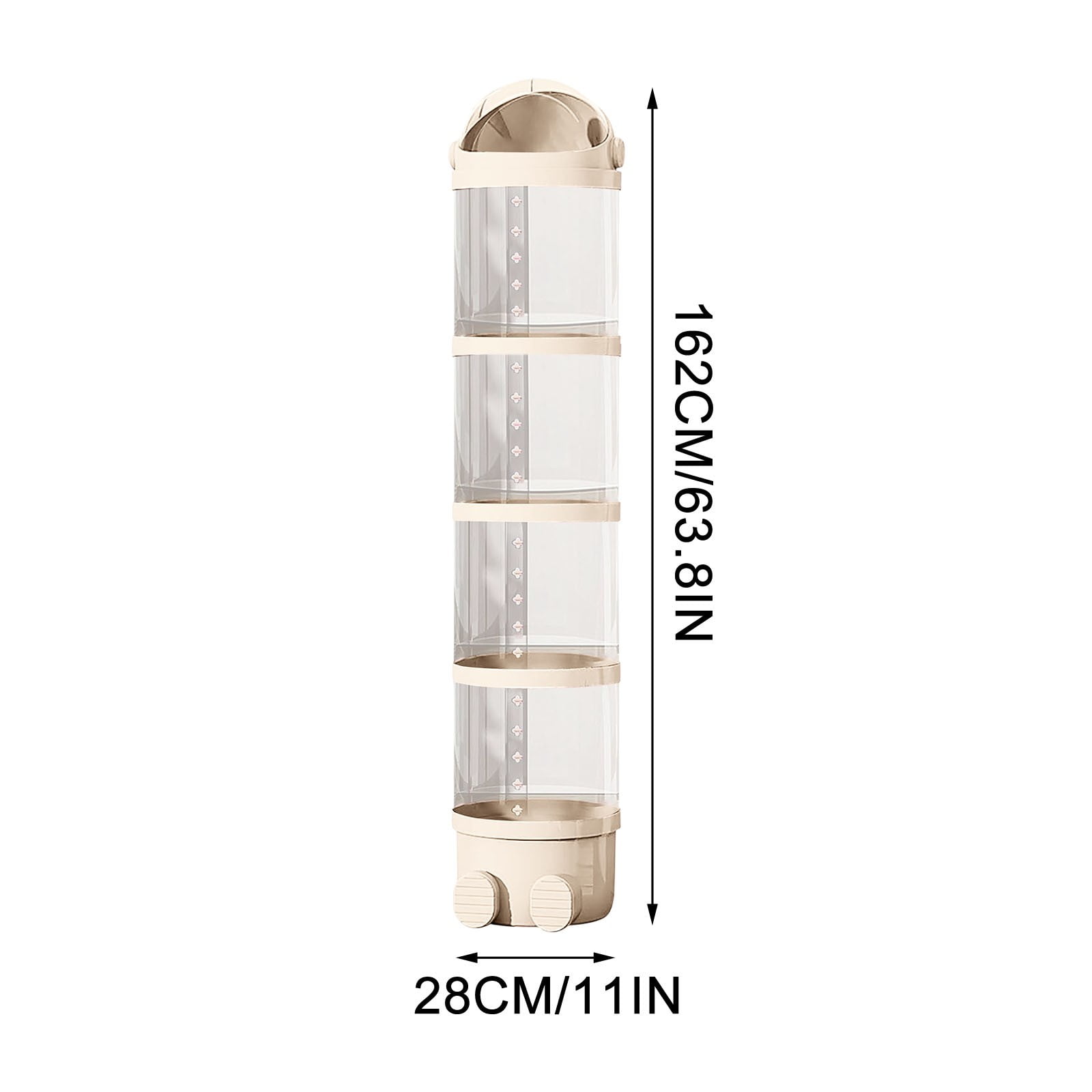 Yika Vertical Toy Storage Tube Stuffed Animals Storage Tube Plushies ...