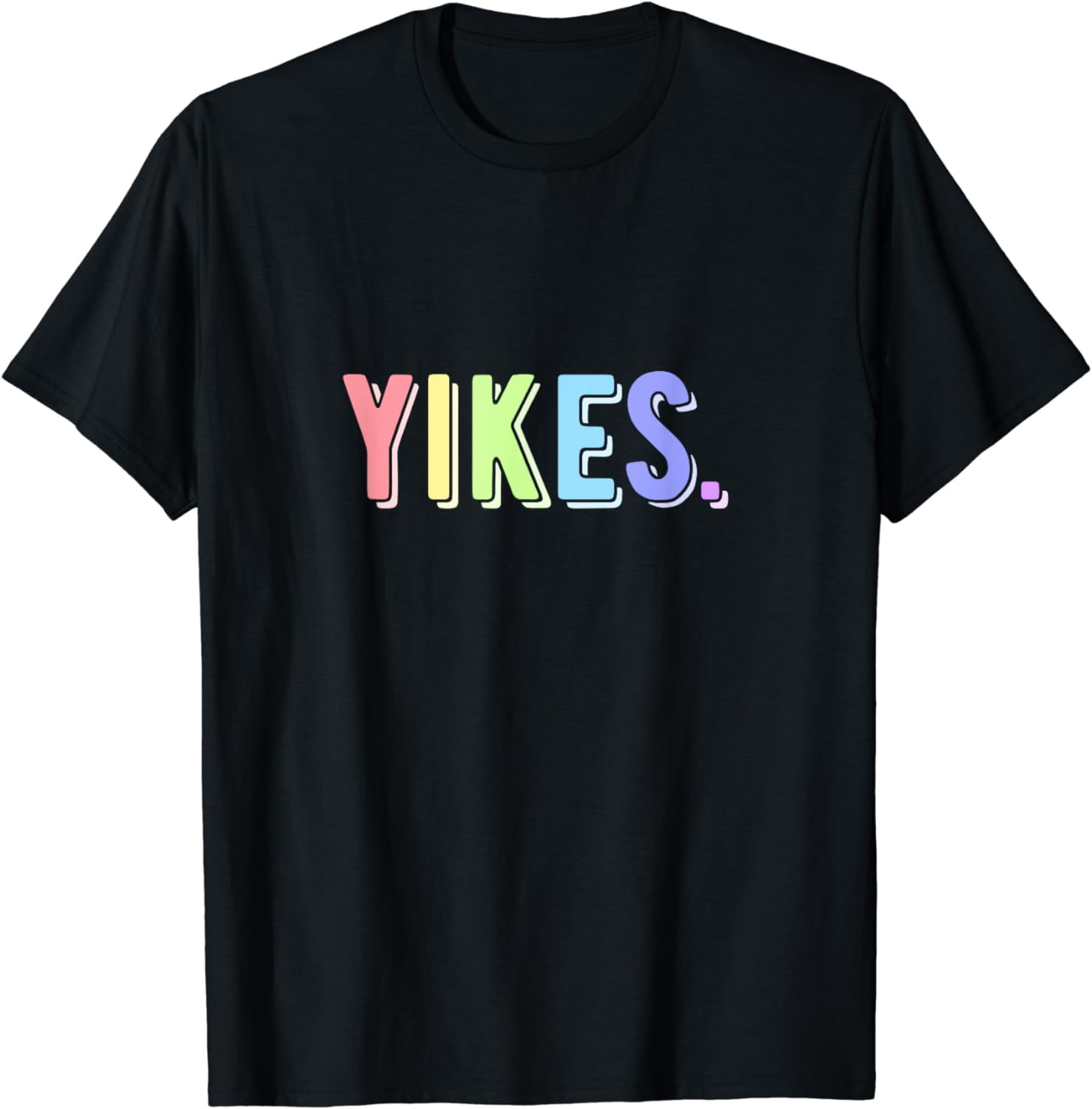 Yikes - Cute Pastel Aesthetic Fashion T Shirt T-Shirt - Walmart.com