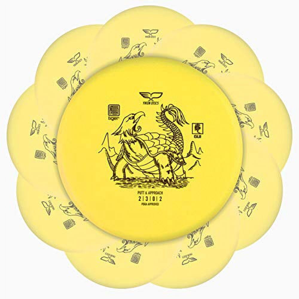 Yikun Discs - GUI - Putter Pack for Disc Golf, 10-Disc Practice Pack ...