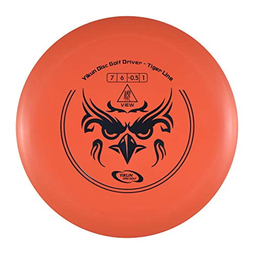 Yikun Discs - View - Beginner Disc Golf Driver - Grippy Tiger Line ...