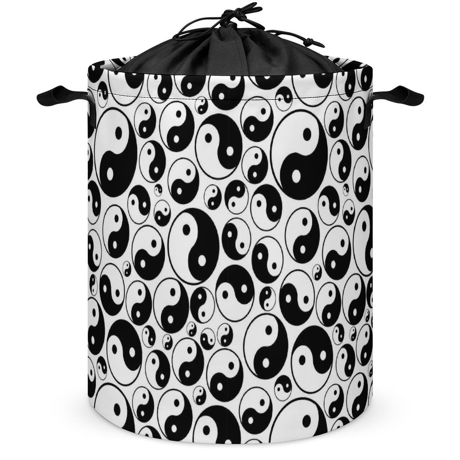 Yin And Yang Laundry Basket Dirty Clothes Hamper, Waterproof Laundry ...