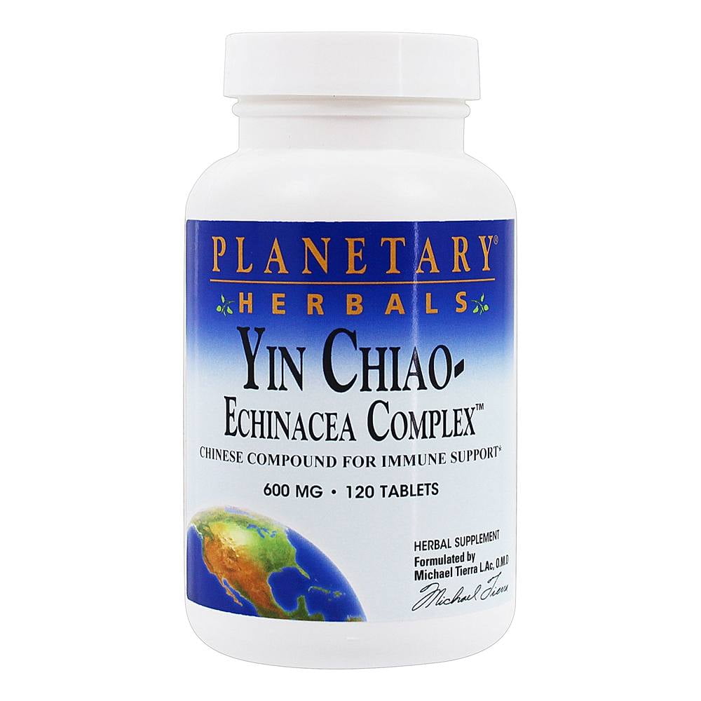 Planetary Herbals Yin Chiao-Echinacea Complex 120 Tablet - Walmart.com