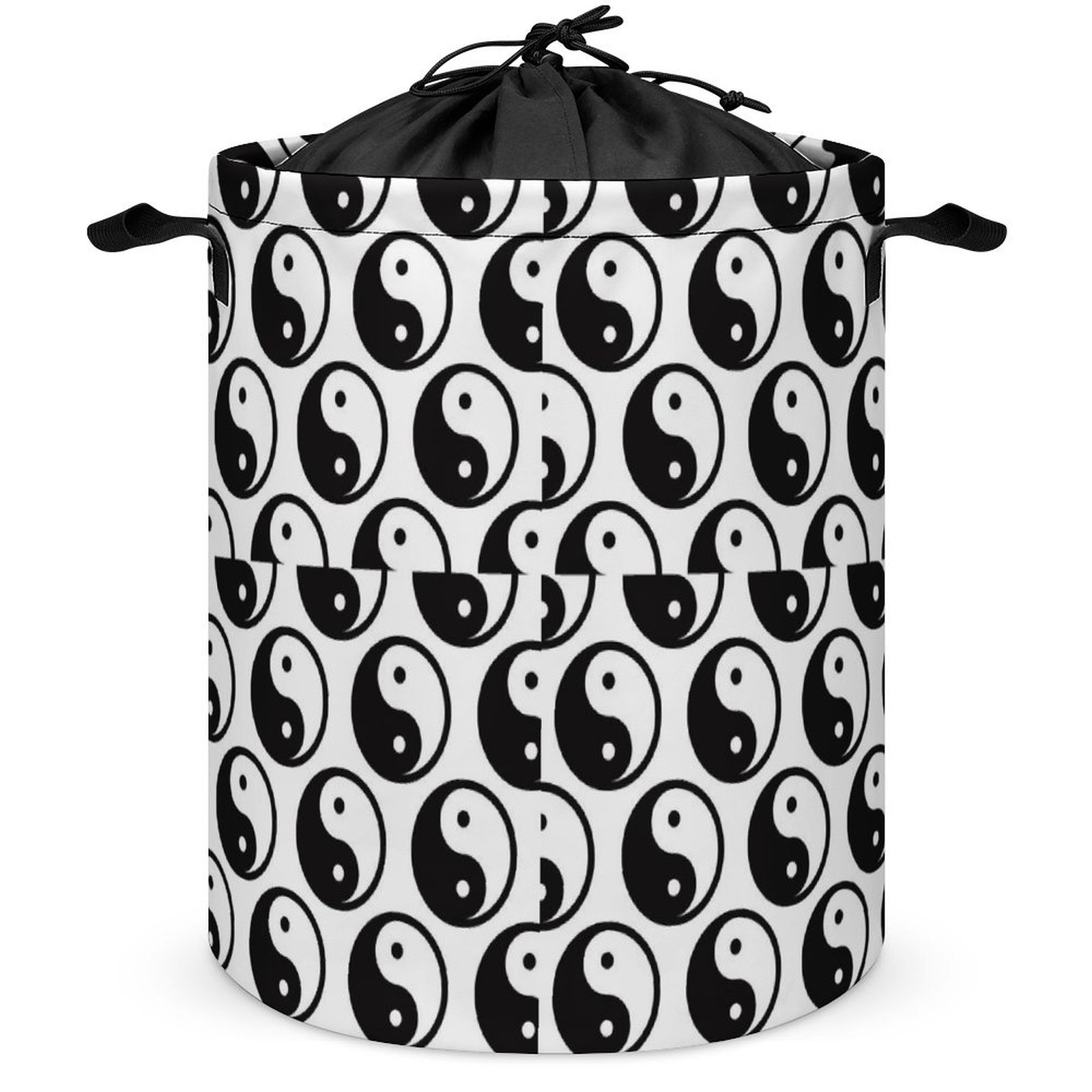 Yin Yang Laundry Basket Dirty Clothes Hamper, Waterproof Laundry Bag ...