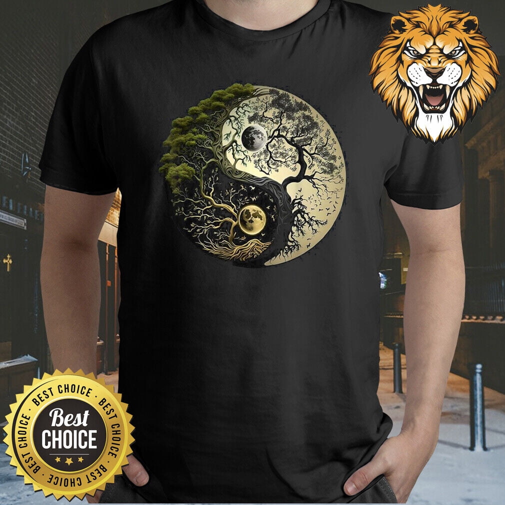 Yin Yang Tree of Life Shirt - Walmart.com
