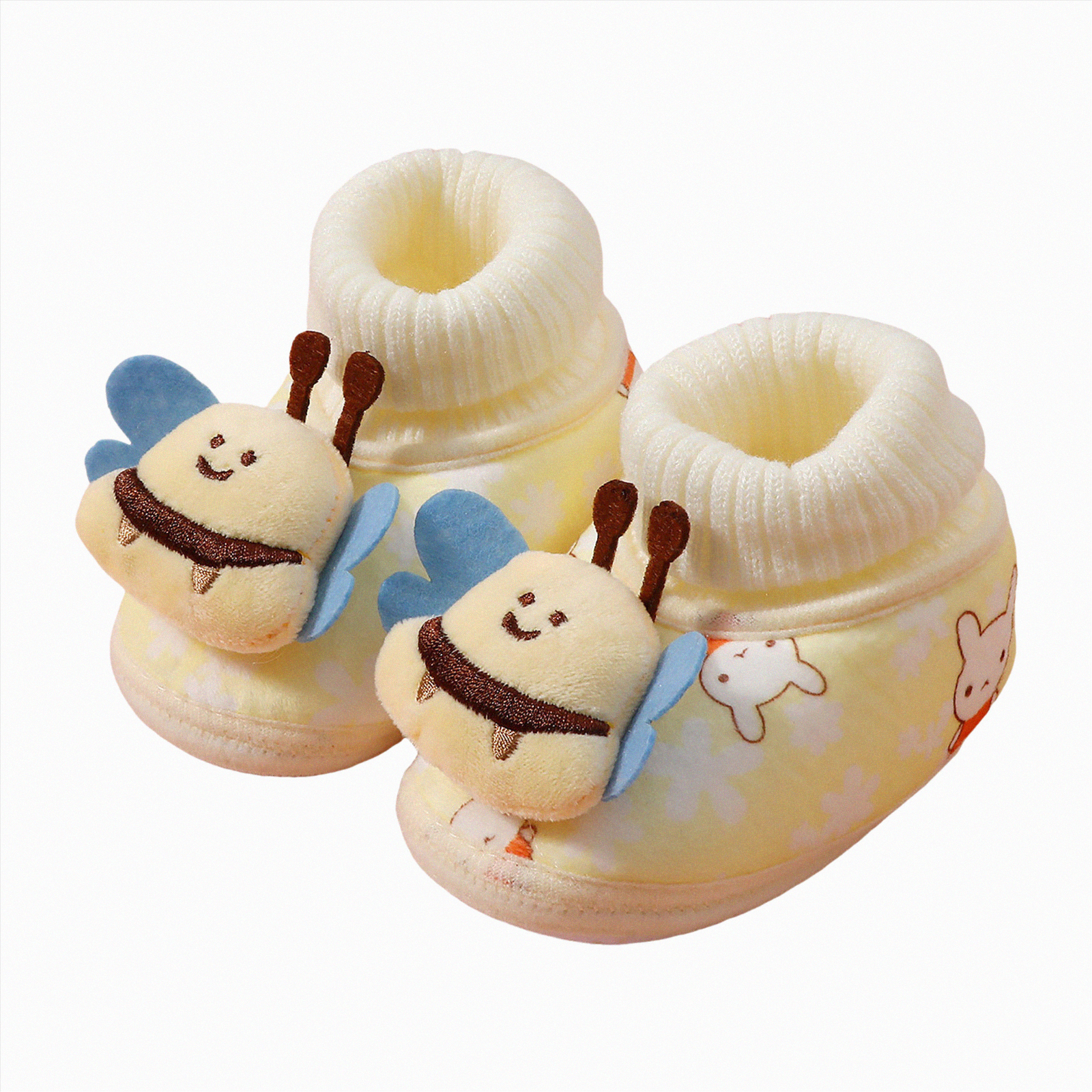 Yindaity Baby Boot Baby Booties First Walkers Cozy Shoes Warm Knit Soft ...
