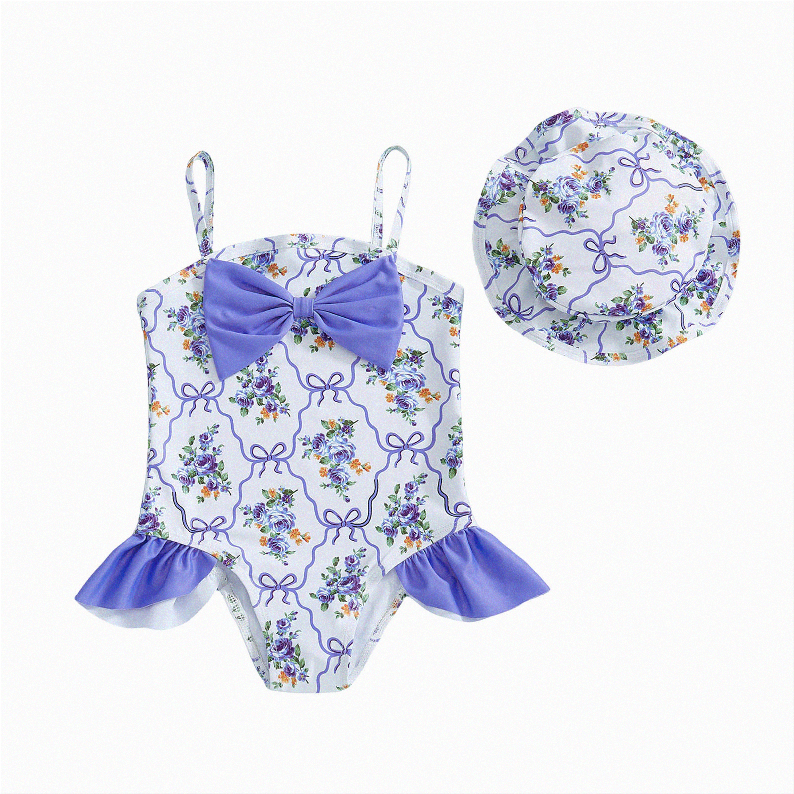 Yindaity Baby Infant Swimsuit Girl Toddler Bathing Suit Girl Summer ...