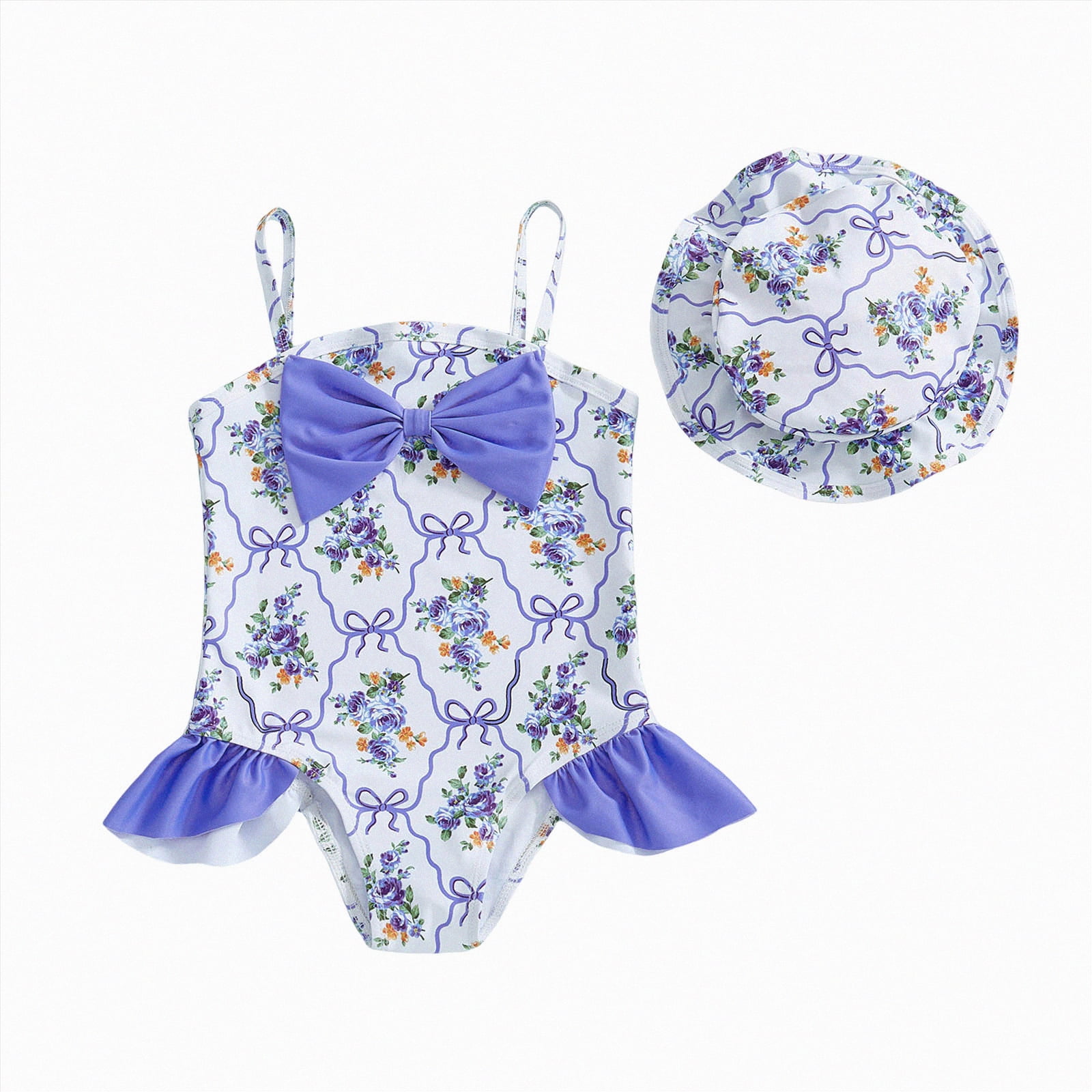 Yindaity Baby Infant Swimsuit Girl Toddler Bathing Suit Girl Summer ...