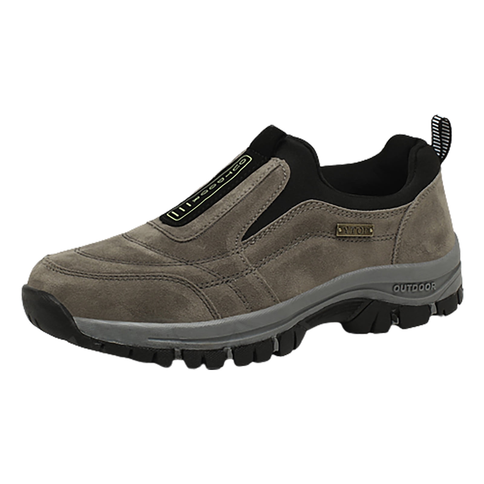 Yindaity Mens Walking Shoes for Plantar Fasciitis, Orthopedic Sneakers ...