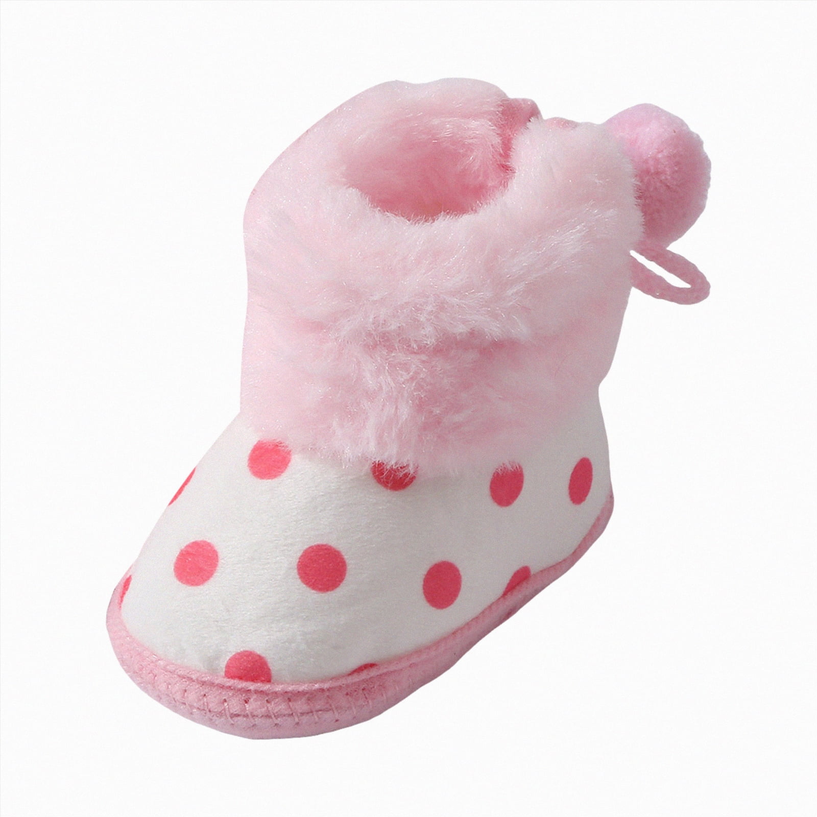 Yindaity Newborn Boots Newborn Baby Boys Girls Cozy Fleece Booties with ...