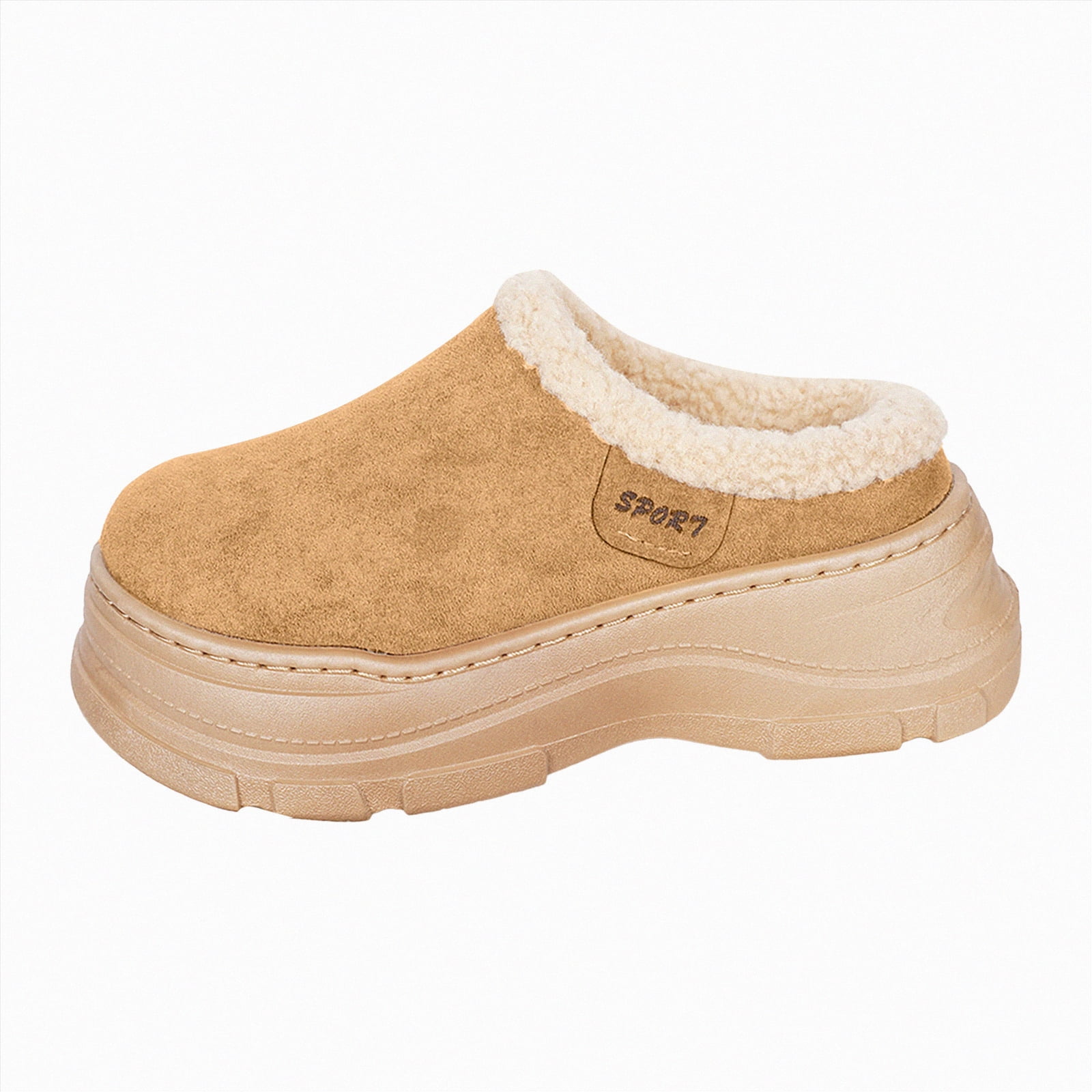 Yindaity Slippers for Mom Fuzzy House Slippers for Women Fluffy Memory ...