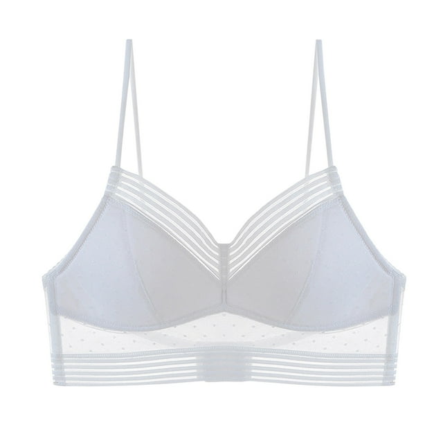 Yindaity bras for women Women's Sexy Lace Push Up Bra Sheer White,3XL ...