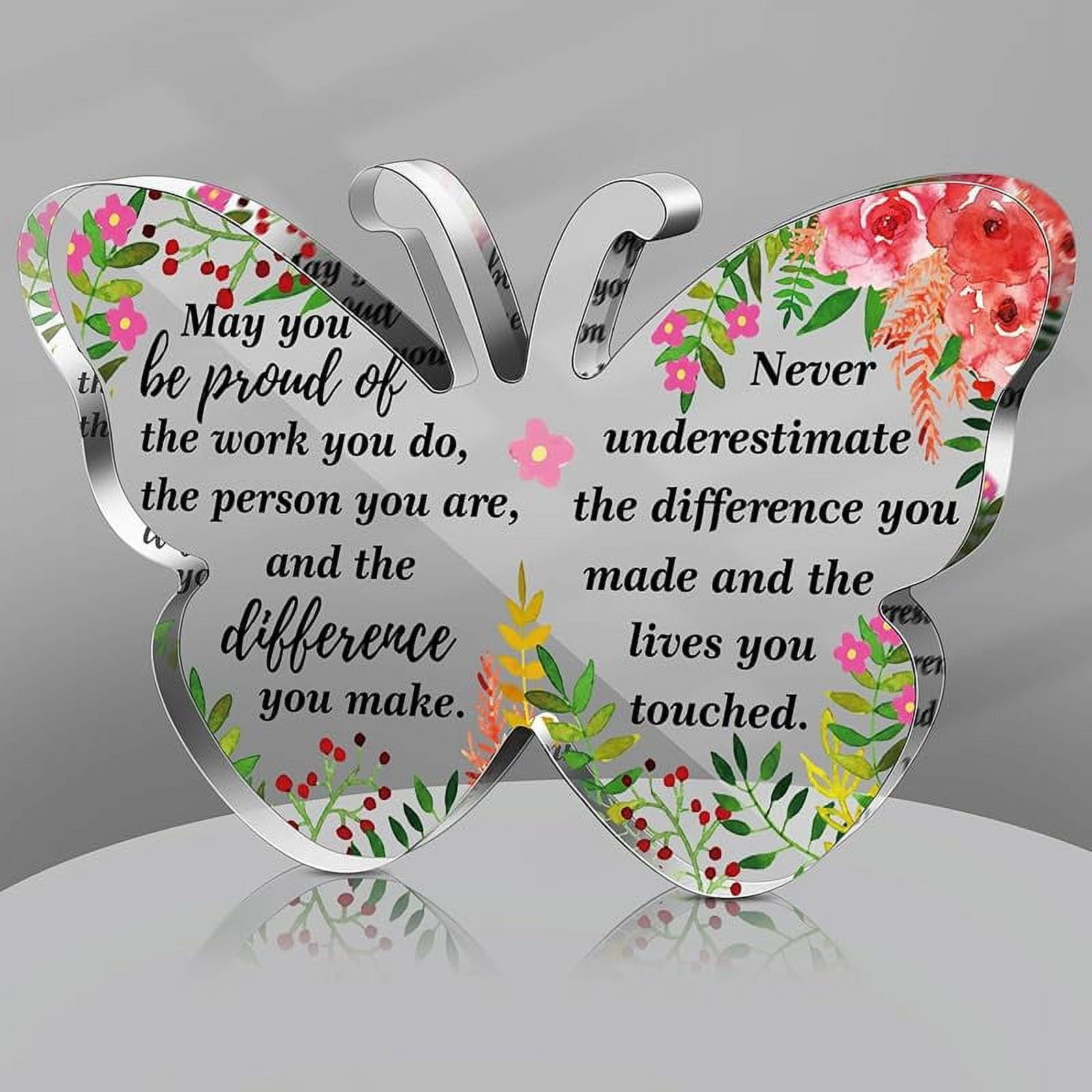 Yinder Thank You Gift for Women Appreciation Teacher Coworker Office ...