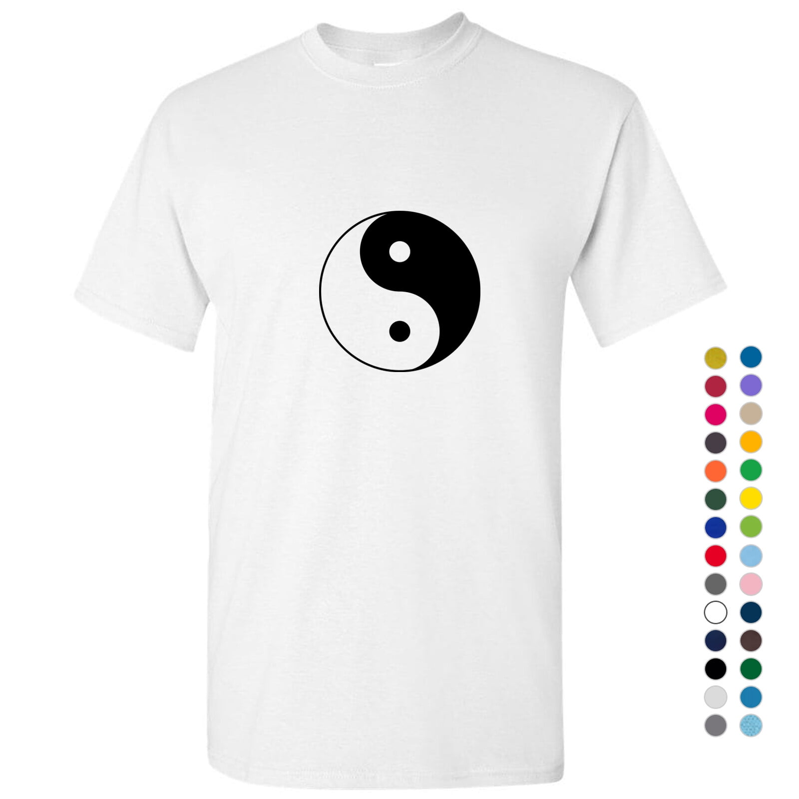 Ying Yang Tao Unique Spiritual Chinese Philosophy Symbol Men T Shirt ...